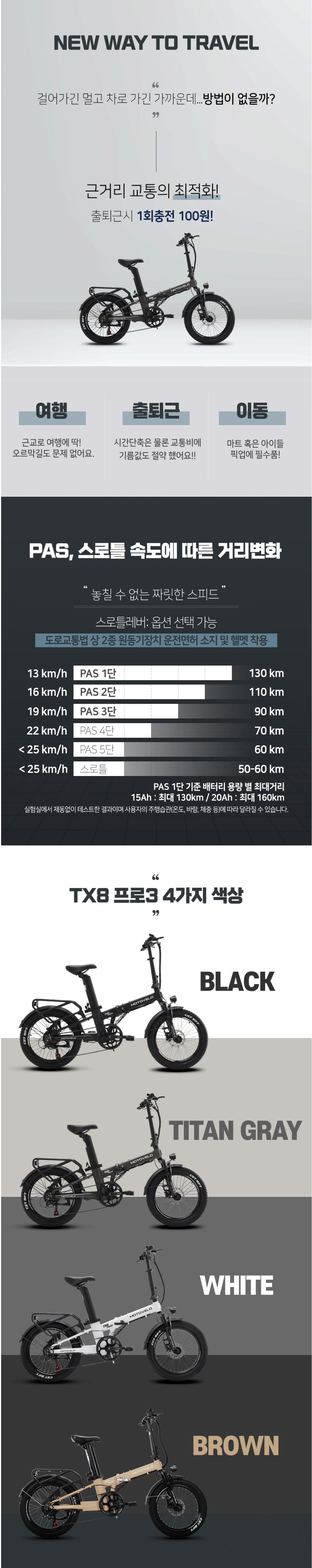 모토벨로 TX8 프로3 48V 500W :: 가까운 자전거 쇼핑, 라이클
